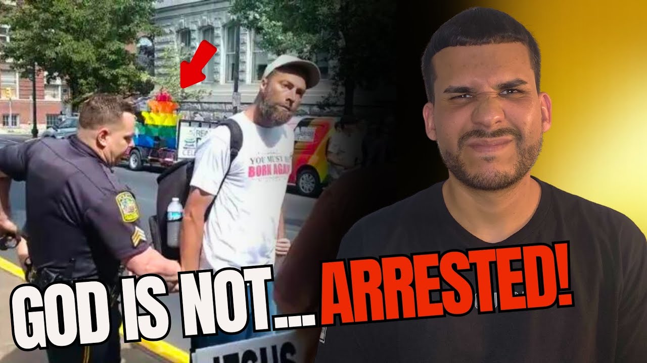 Christian Street Preacher Arrested for THIS - YouTube