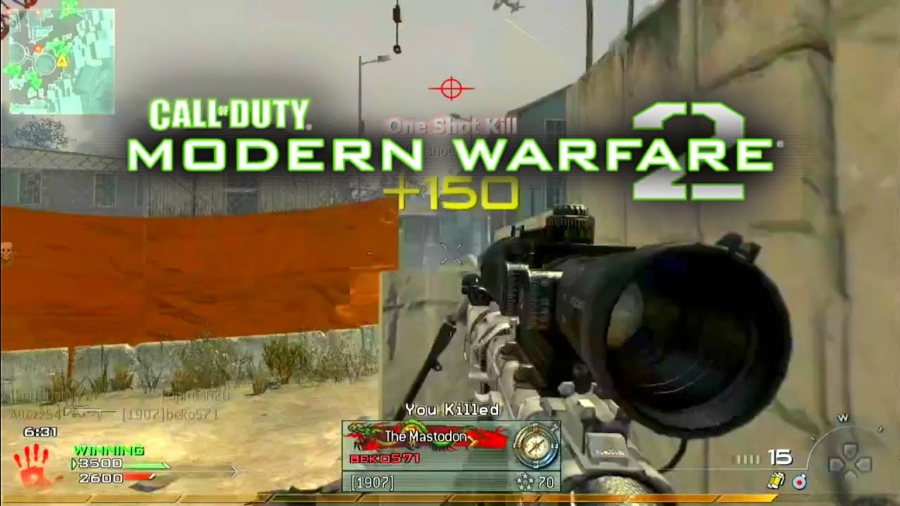 Call of Duty MW2 (2009) - PS3 Multiplayer Gameplay in 2024 #19 - YouTube