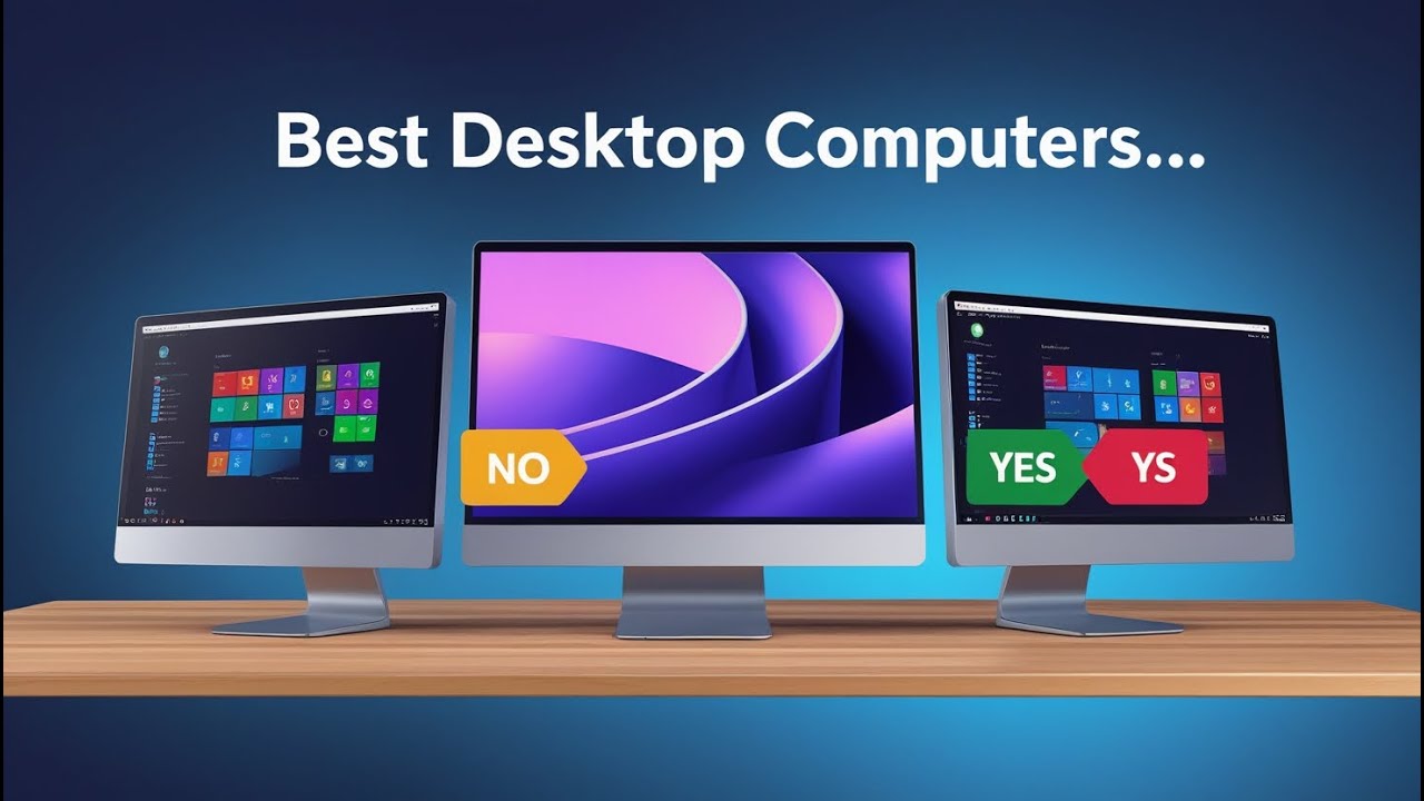 Best Desktop Computers 2025 | TOP 5 BUDGET Desktop PCs 2025 - YouTube