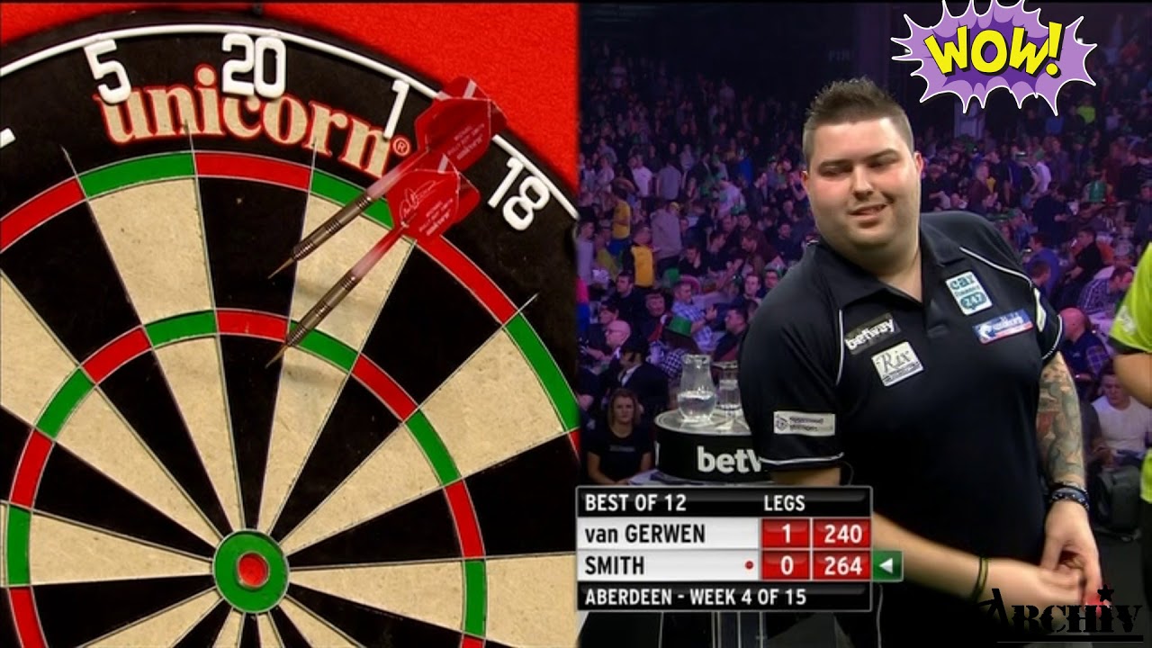 Darts Premier League - Week 04 - MvG VS Michael Smith. Aberdeen 2016.02 ...