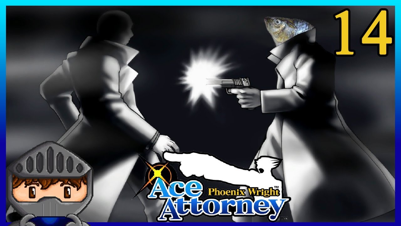 FISH WITH A GUN! | Phoenix Wright: Ace Attorney Part 14 | Gabba TGK ...