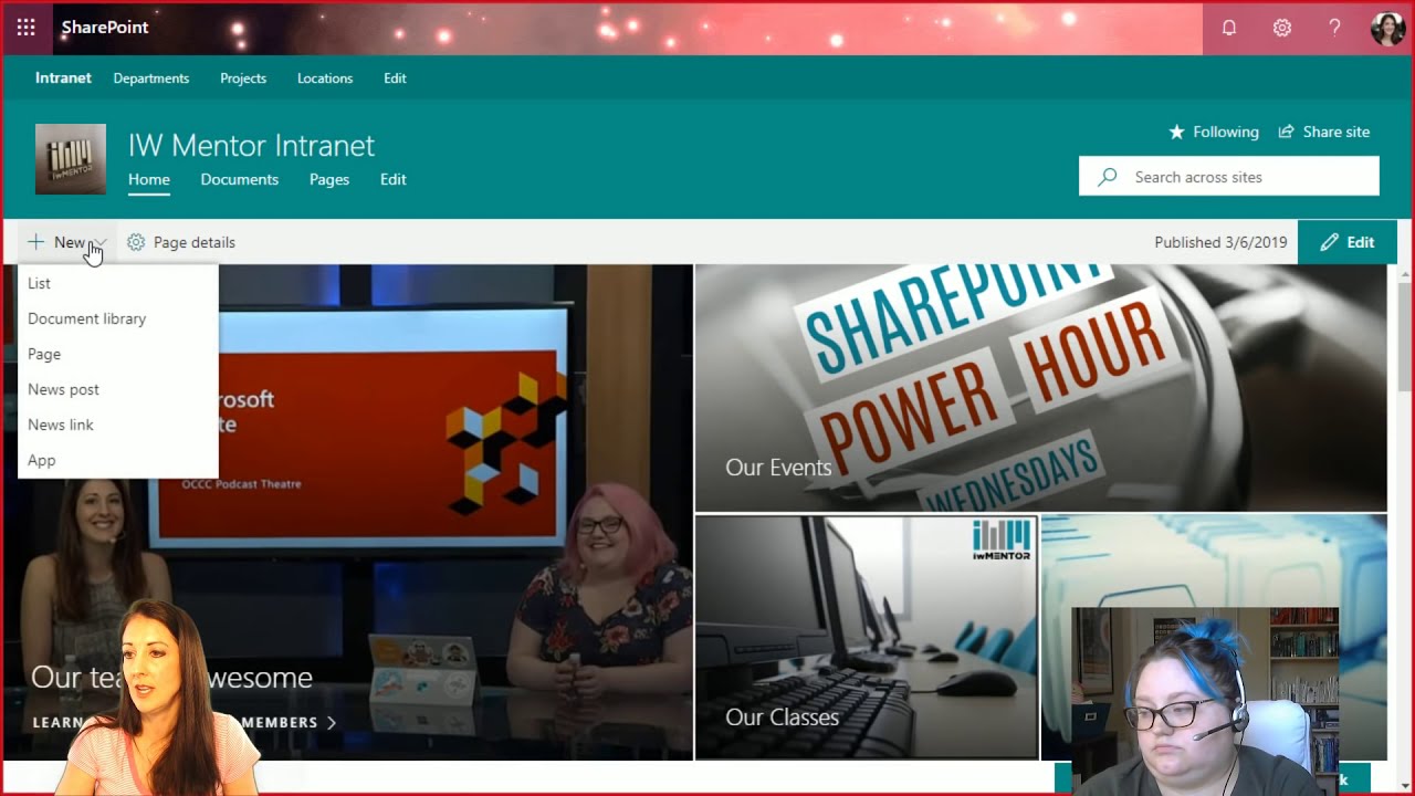 SharePoint Power Hour: Page Templates - YouTube