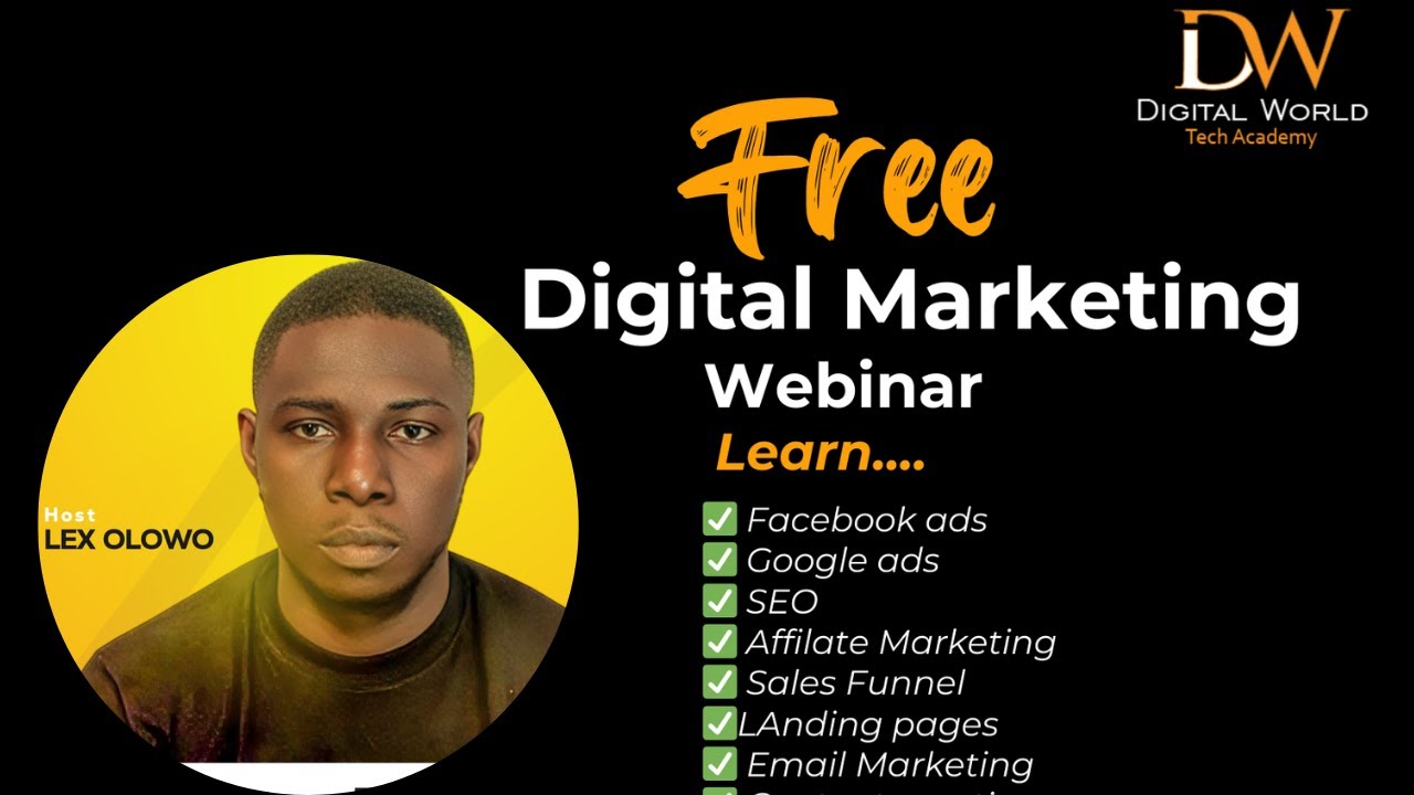 Digital Marketing Webinar ( Learn how to get Started with Digital ...