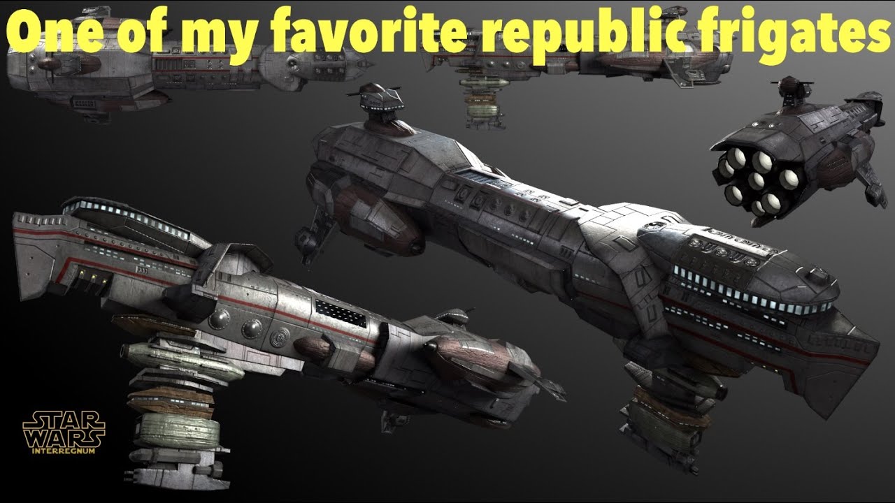 The Corona-class frigate | the successor to the Nebulon B - YouTube