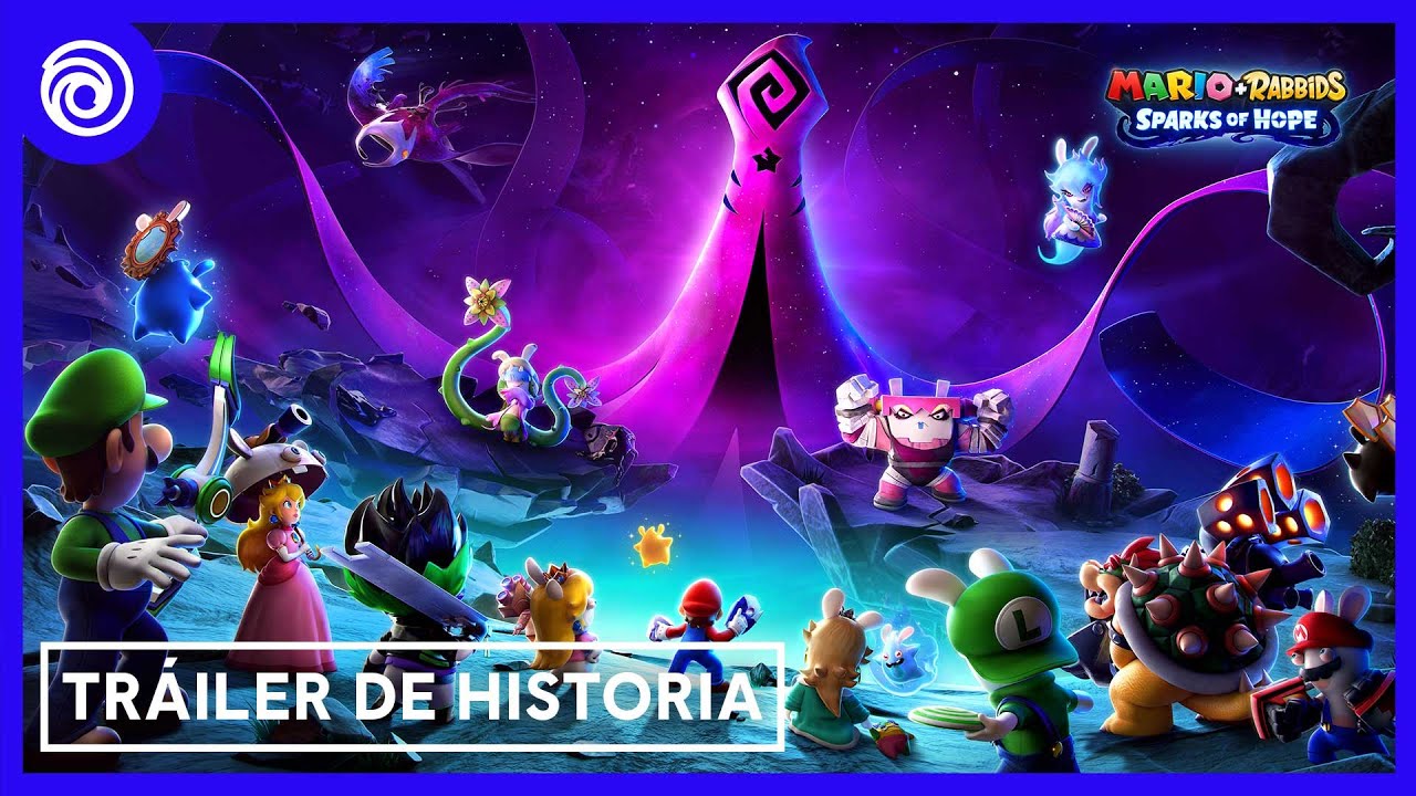 Mario + Rabbids Sparks of Hope:Tráiler de Historia - YouTube