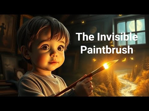 The Invisible Paintbrush #KidsStory #MagicalPaintbrush #BelieveInYourself #SelfConfidence # ...