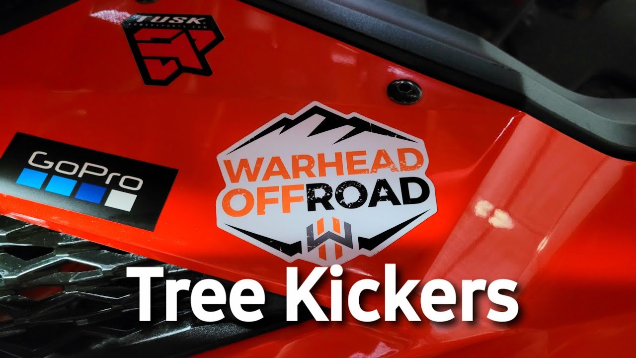WarHead Off-Road XL Tree Kickers | Honda Talon X4 Lv - YouTube