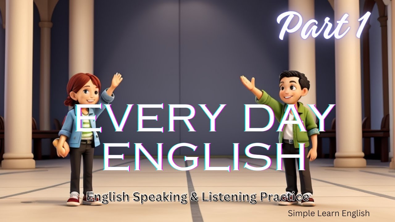 Everyday Learn English | Speaking and Listening Practice - YouTube