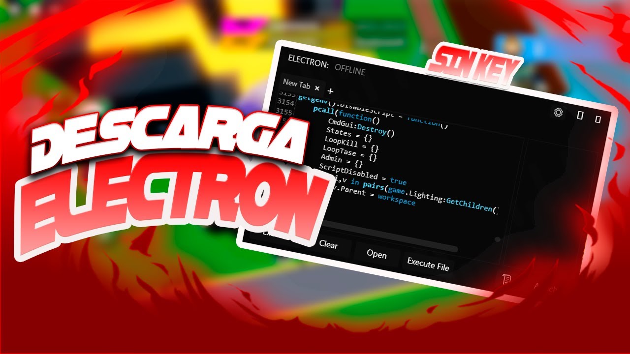 ☑DESCARGA EL MEJOR EXPLOIT PARA TODO ROBLOX☑⚡ELECTRON☑⚡SIN KEY☑⚡ ...