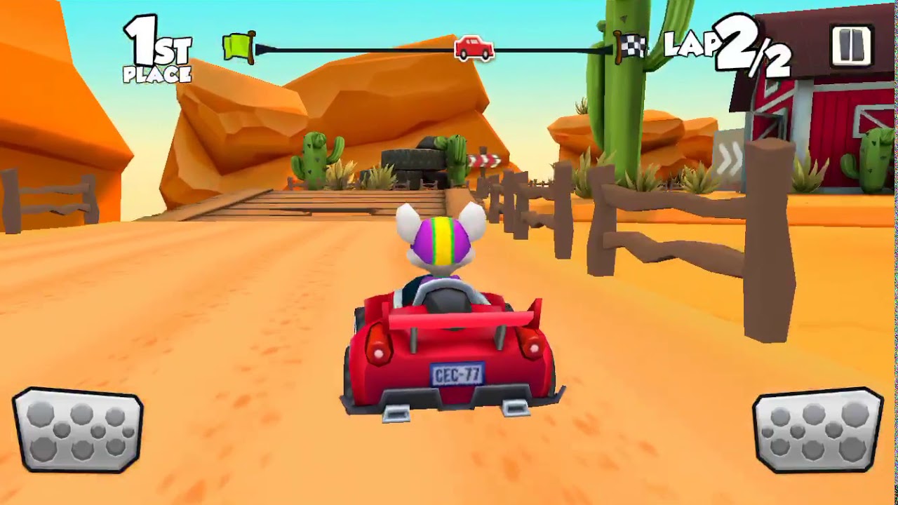 Chuck E Cheese’s Racing World 18/100 - YouTube