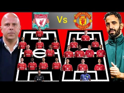 NEW YEAR MATCH ~ Liverpool vs Man United Potential Head to Head ...