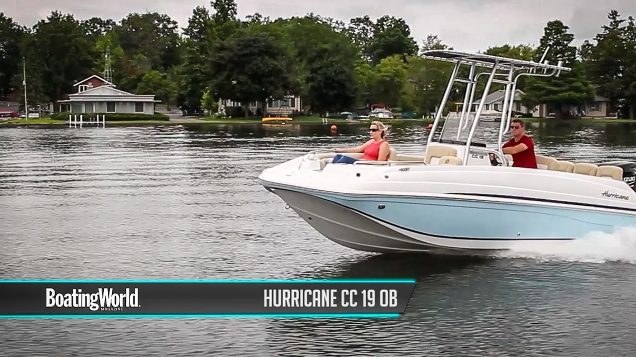 Hurricane CC 19 OB – Boat Test - YouTube