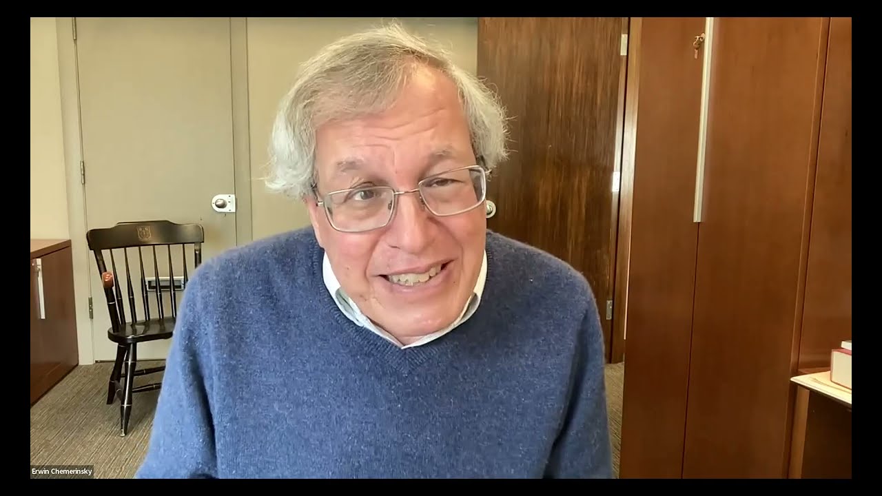 Virtual Town Hall with Dean Erwin Chemerinsky, March 4, 2022 - YouTube
