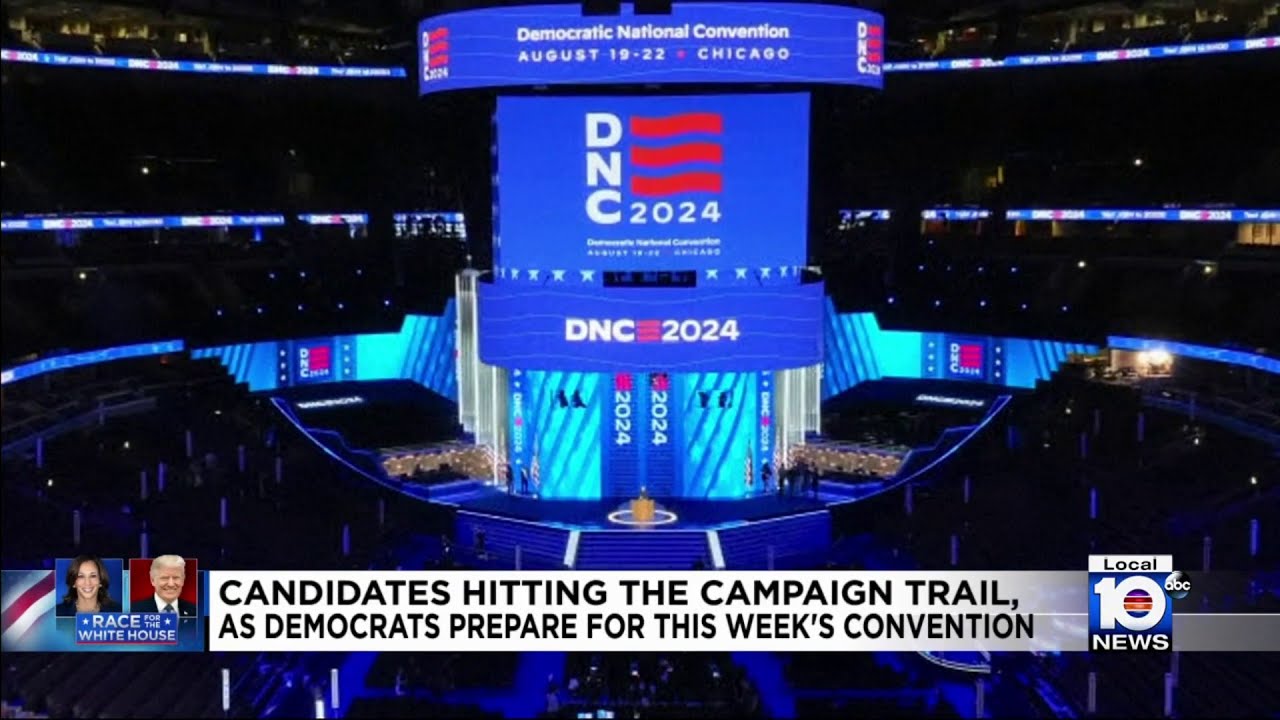 Democratic National Convention kicks off Monday - YouTube