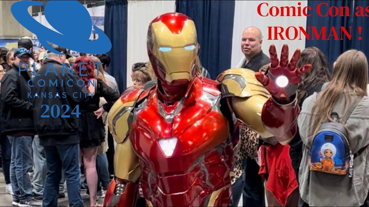 Kansas City Comic Con 2024 as IRONMAN! - YouTube