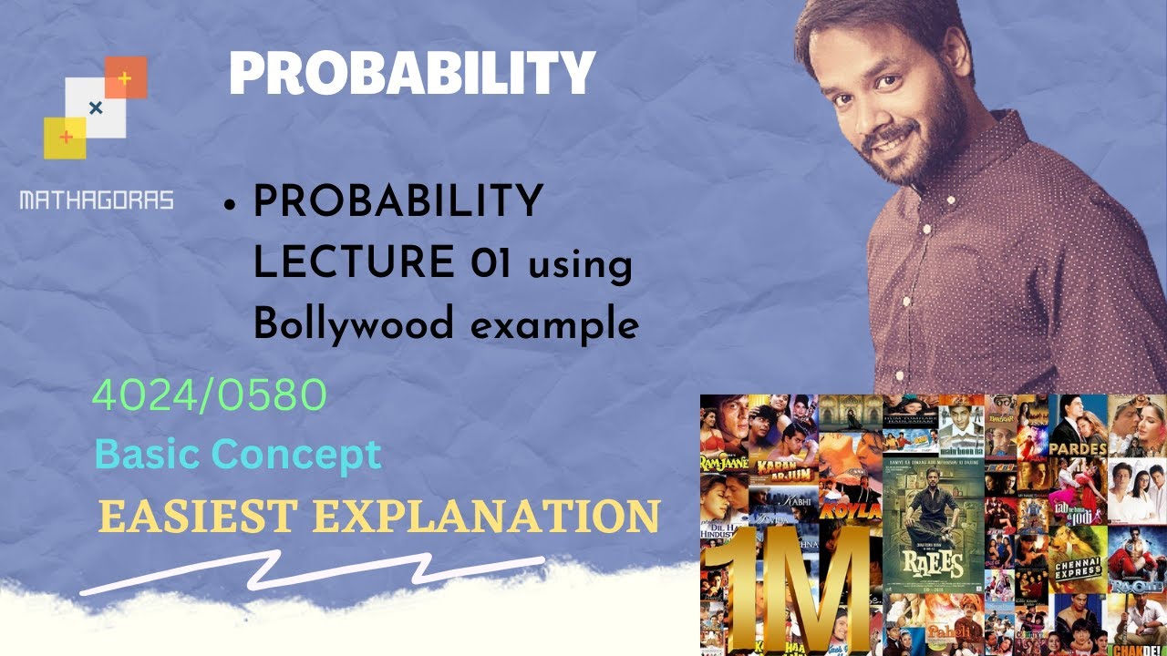Learn Probability in an easy way | SRK Movie collage Example to explain ...