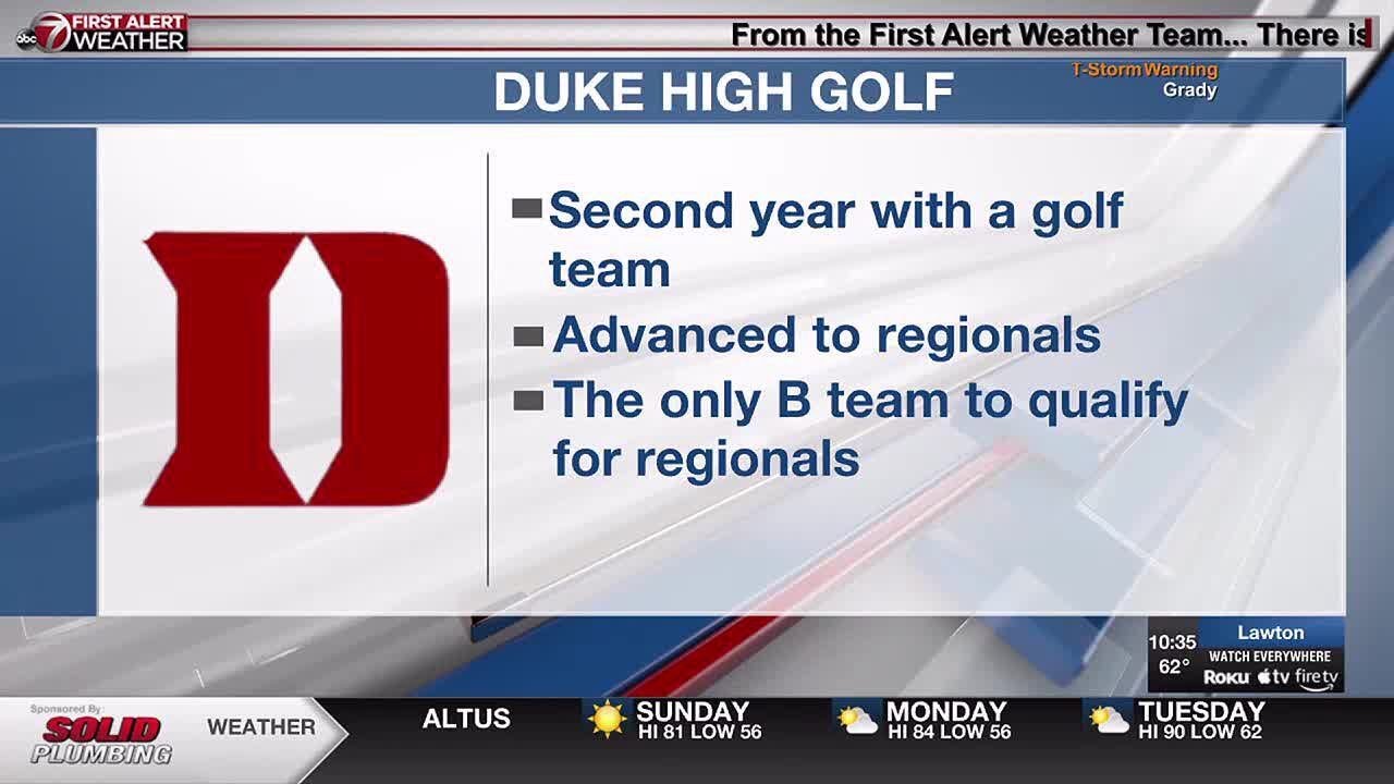 Duke golf team qualifies for regionals in only it's second year - YouTube