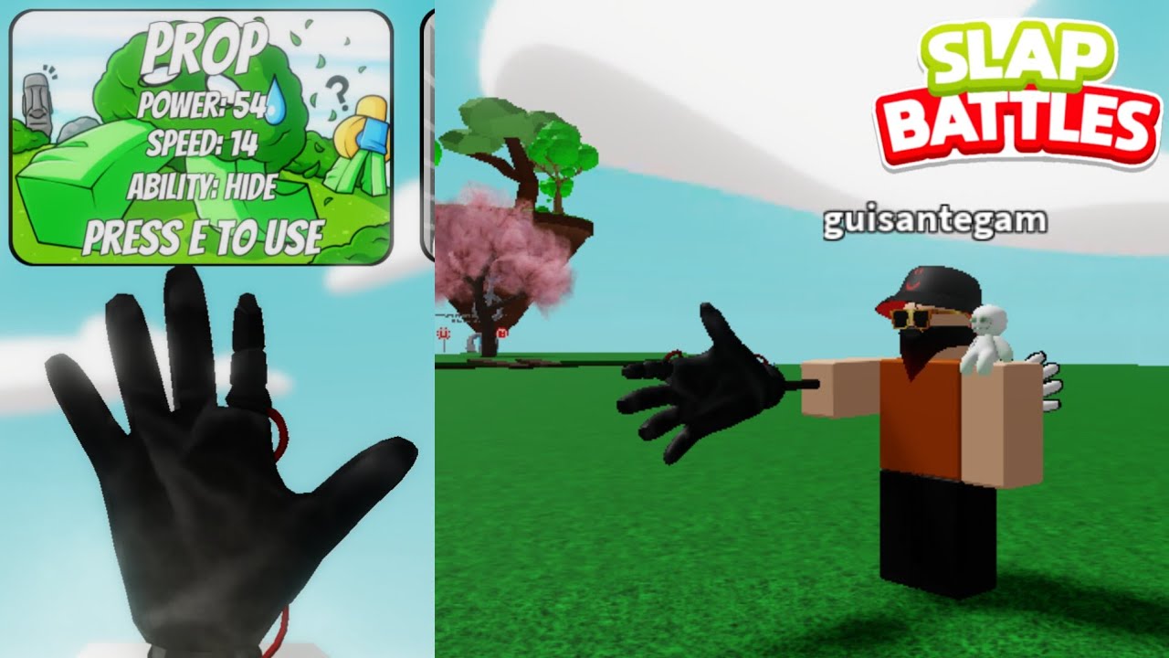 Slap Battles Actualización, PROP | Roblox Slap Battles - YouTube