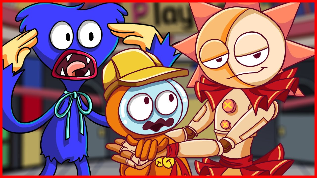 HUGGY WUGGY & Engineer ARE SO SAD WITH Fnaf! Poppy Playtime & FNaF SB ...