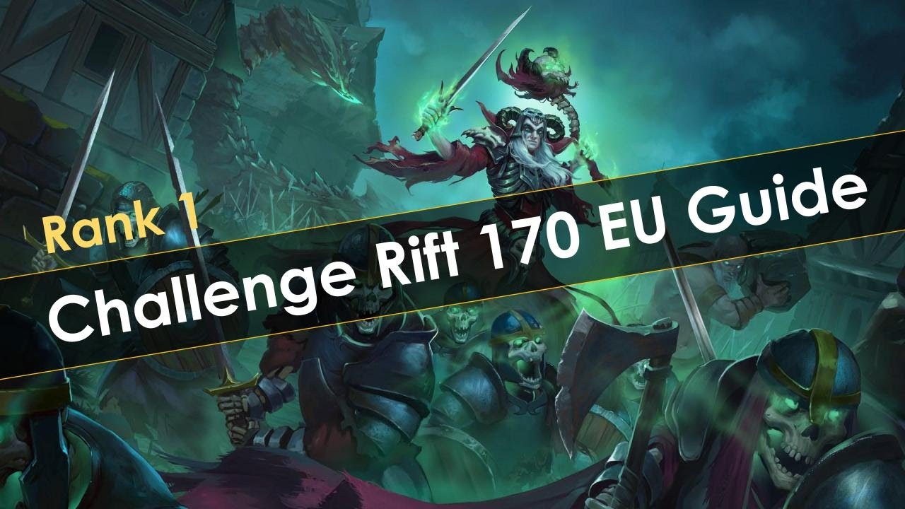 Diablo 3 Challenge Rift 170 EU Guide Rank 1 - YouTube