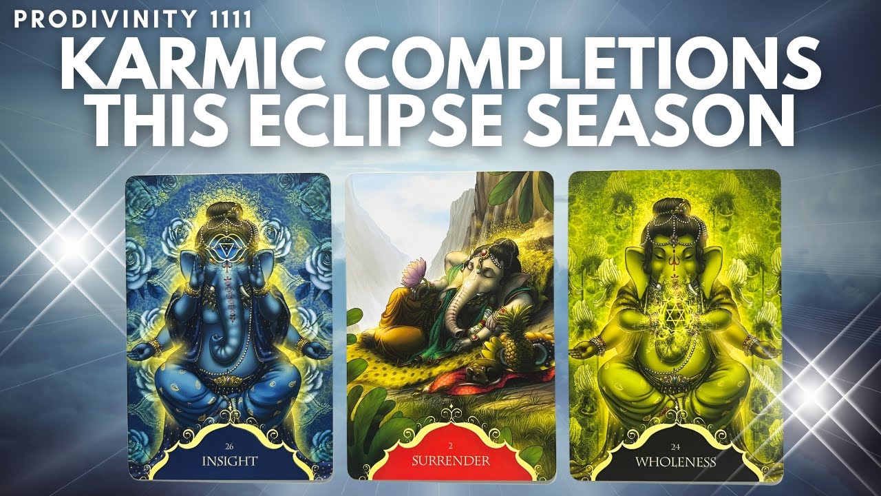🌚 ☄️ WHAT KARMIC COMPLETIONS ARE HAPPENING THIS ECLIPSE SEASON ...
