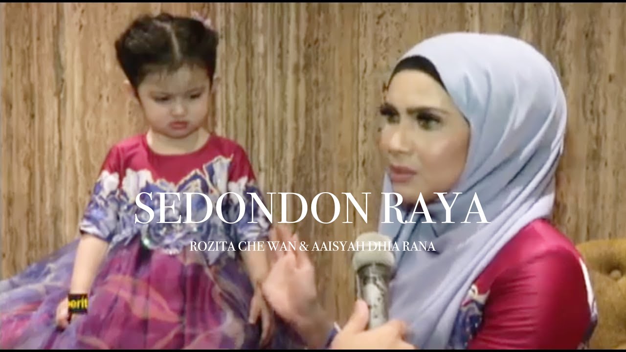 Che Ta & Aisyah MINAZ SEDONDON RAYA | HLive! - YouTube