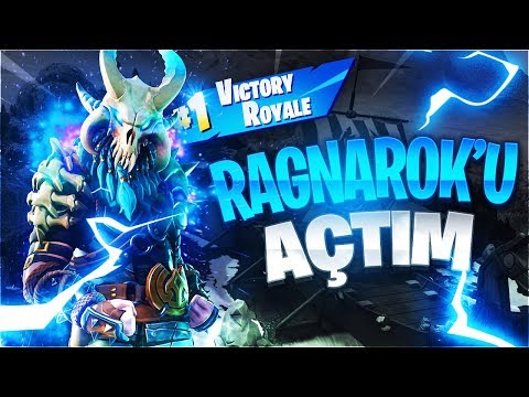 100 LEVEL SKINI, RAGNAROK'U AÇTIM! (Türkçe Fortnite)