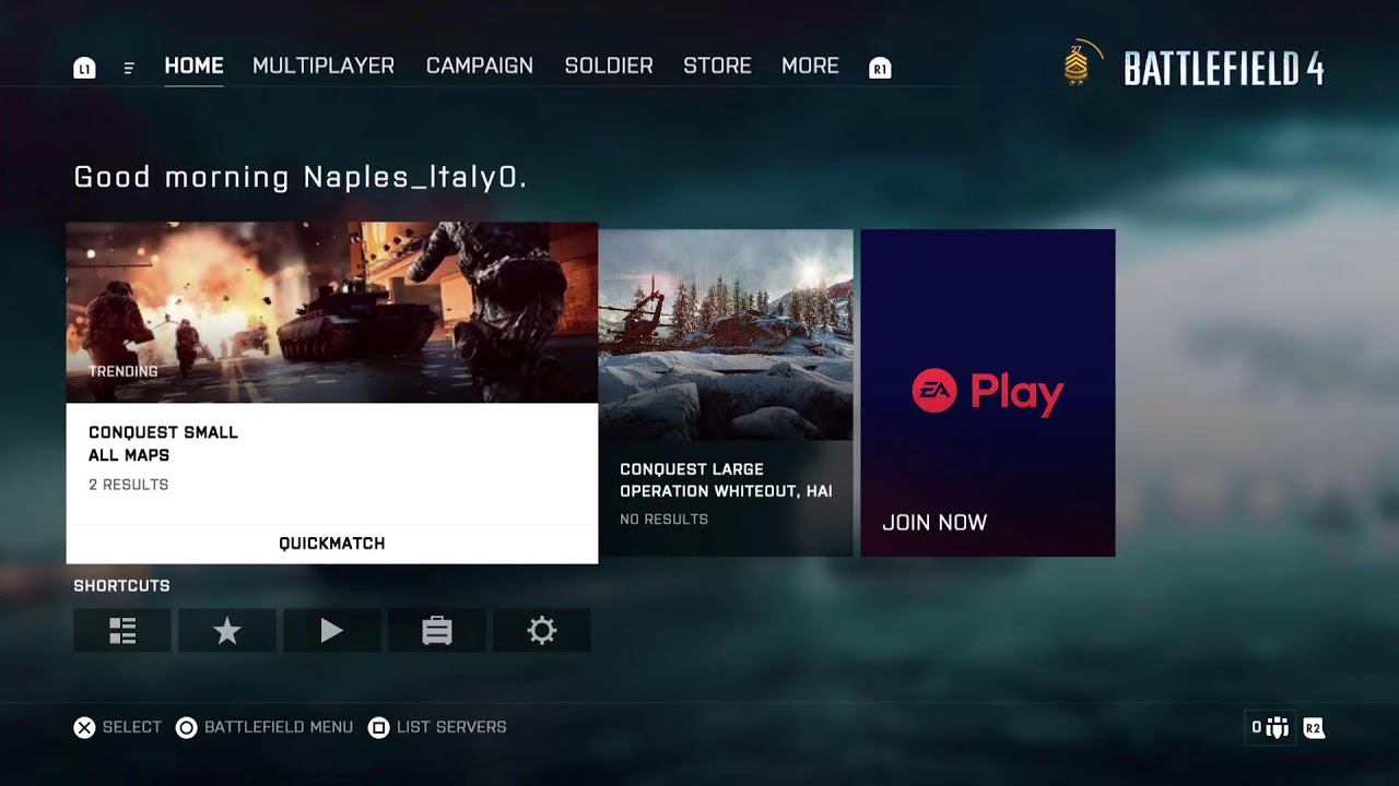 (PS5) EA BF4 Lvl 25 - YouTube