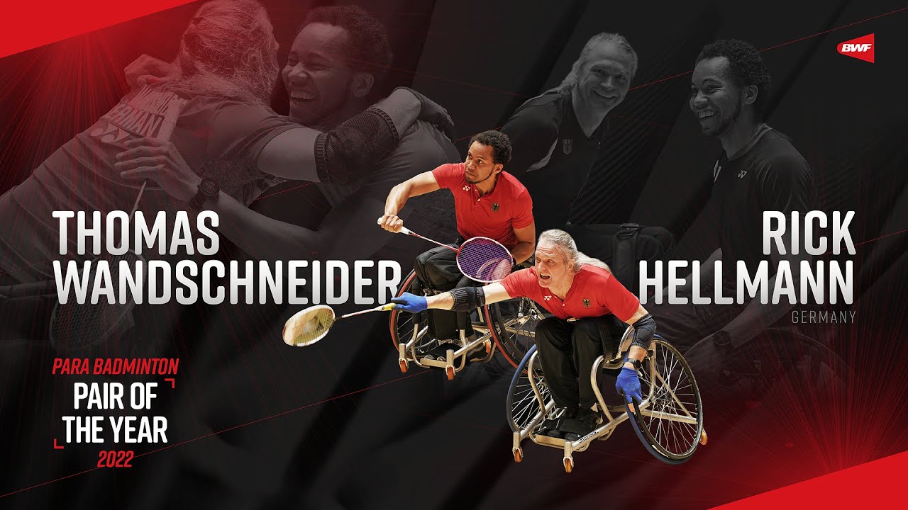 BWF Para Badminton Pair of the Year 2022 | Winners: Thomas ...