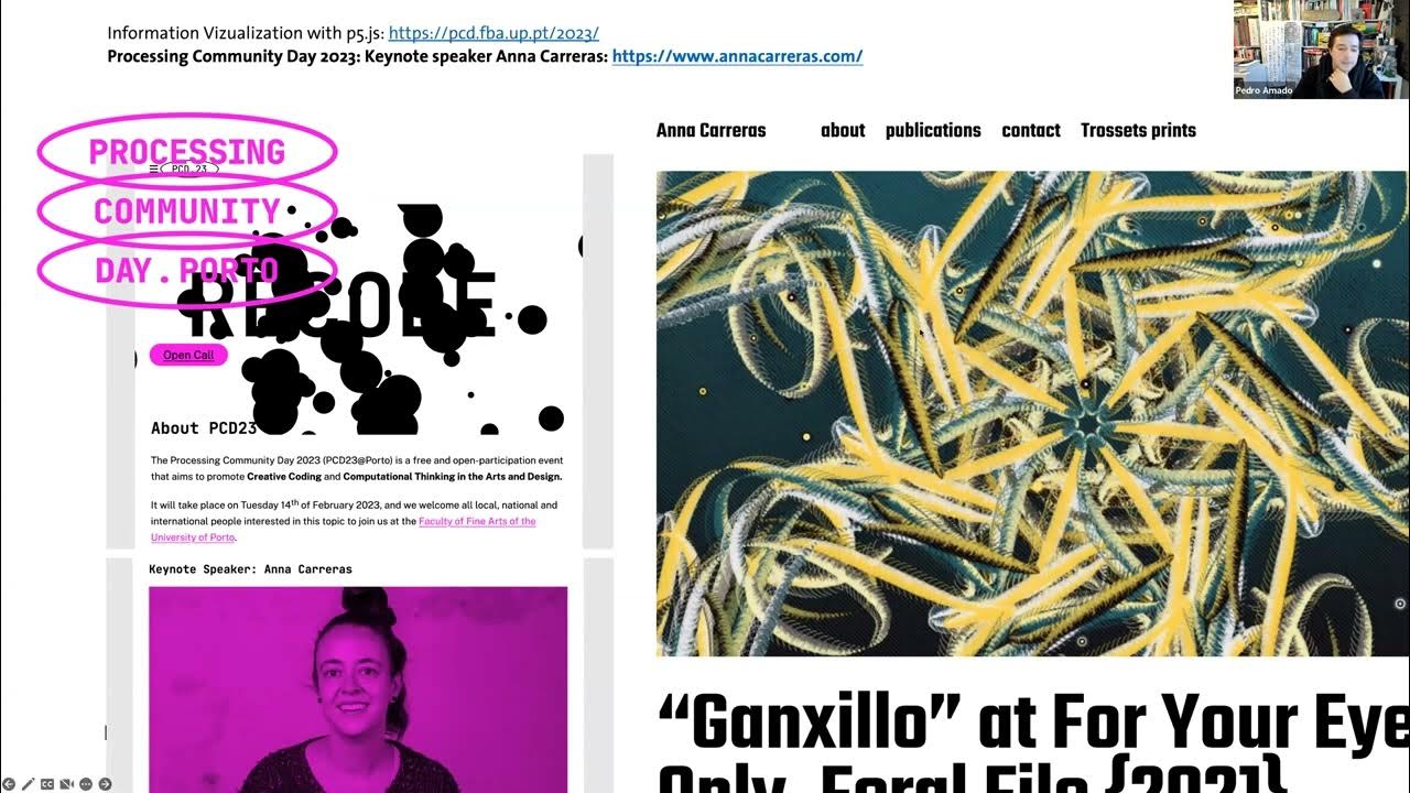 PCD23 Workshop: Information Visualization with p5.js (Session 1/3) - YouTube