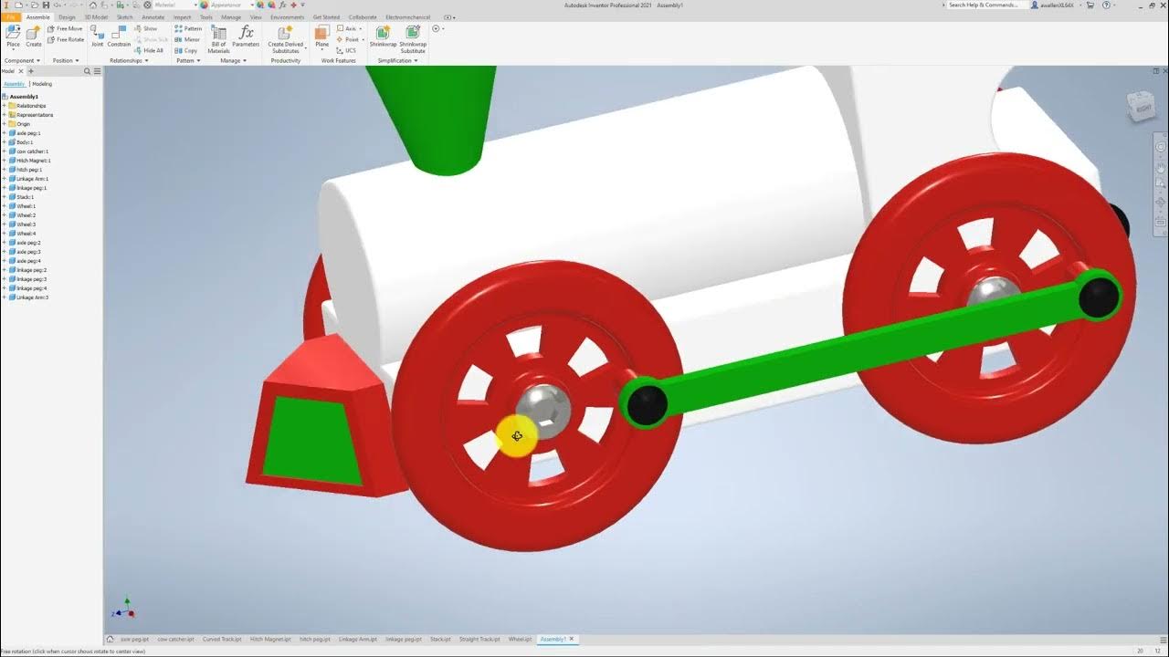 Insert and Angular Constraints - YouTube