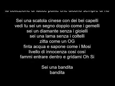 Bandita   Jake La Furia  TESTO LYRICS