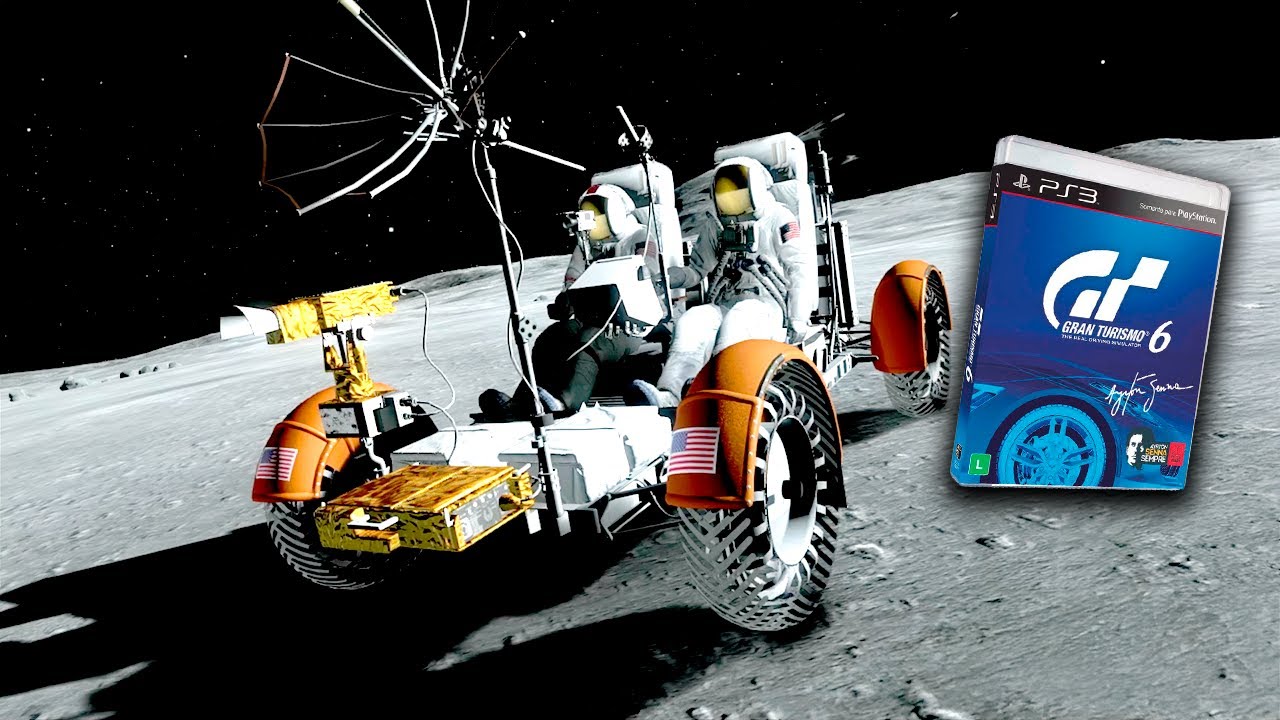 FUI PRA LUA no GRAN TURISMO 6 - Não é mod!! - YouTube