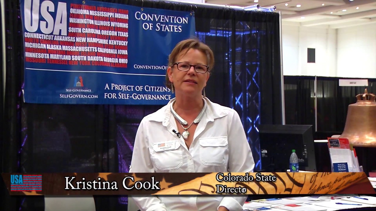 Kristina Cook for Convention of States - YouTube