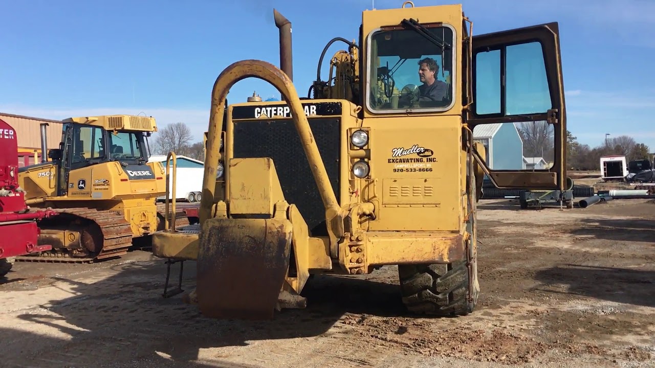 CATERPILLAR 627E For Sale - YouTube