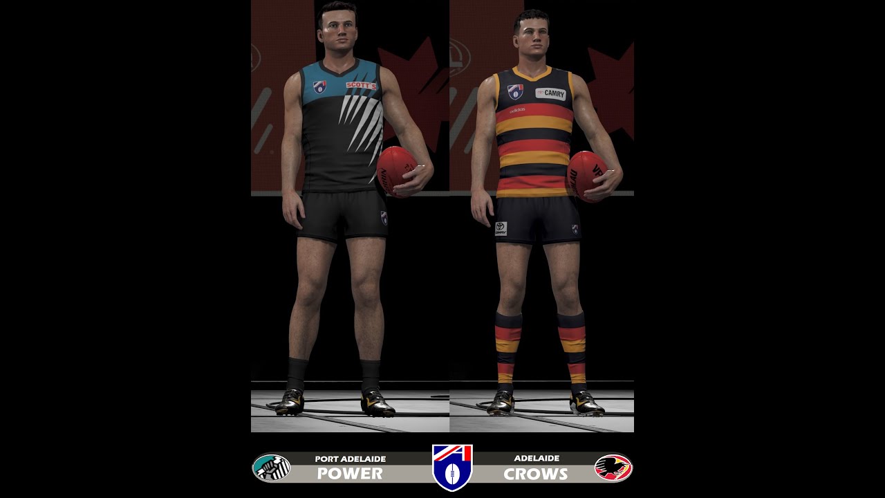 Retro Port Adelaide & Adelaide Club Songs AFL 23 - YouTube
