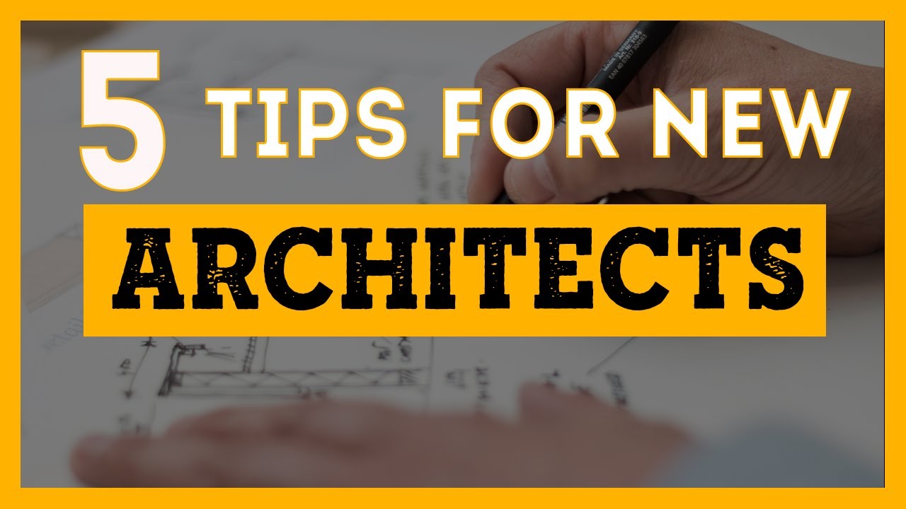 5 Tips for New Architects | Filipino Architect - YouTube