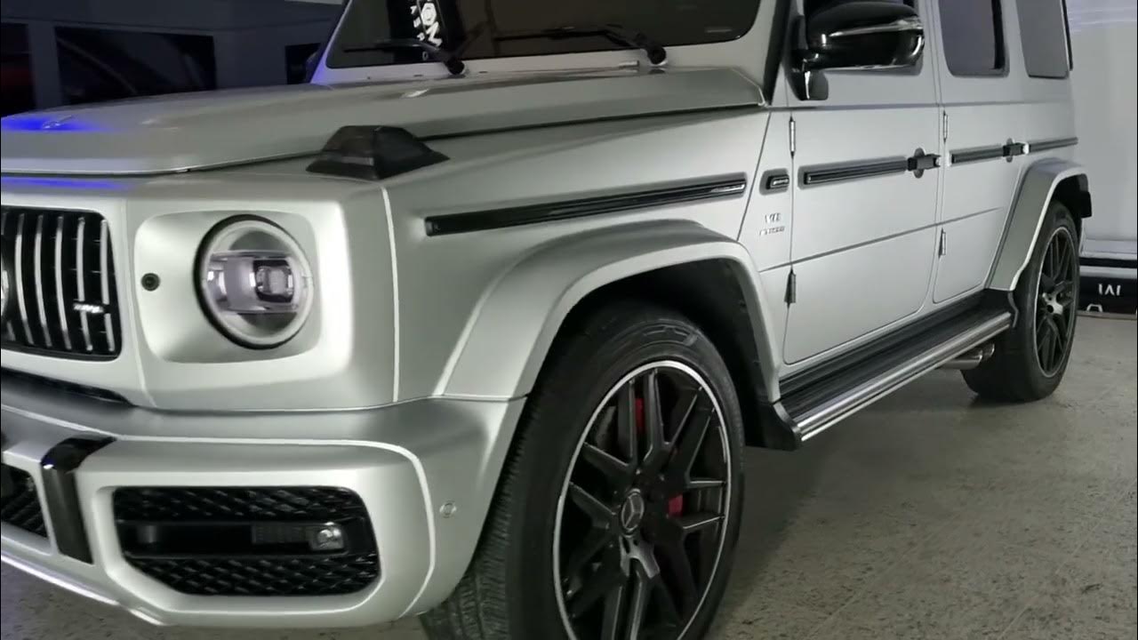 Mercedes G63 AMG Ultra Protected PPF matte - YouTube
