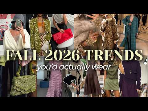 Top Fashion Trends for 2026 You NEED to Know About