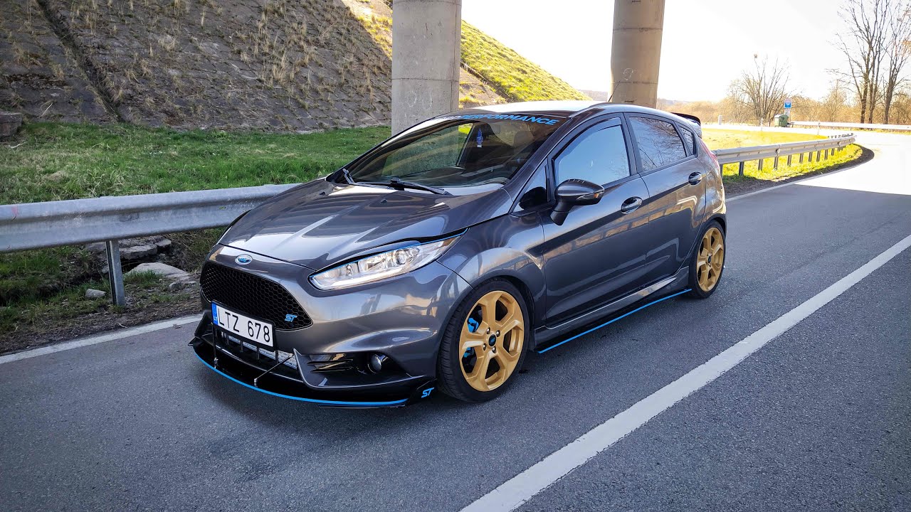 FORD FIESTA ST180 Stage 1 Drive on Winding Roads *Pure sound* - YouTube