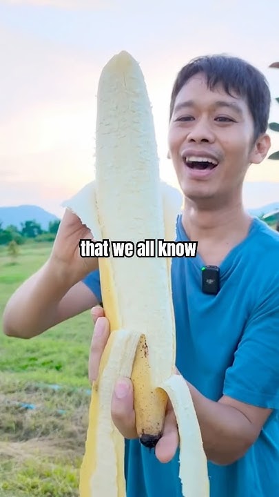 The Strange Banana Clone?!!🍌 #food #entertainment - YouTube