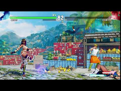 Menat perfect victory animation