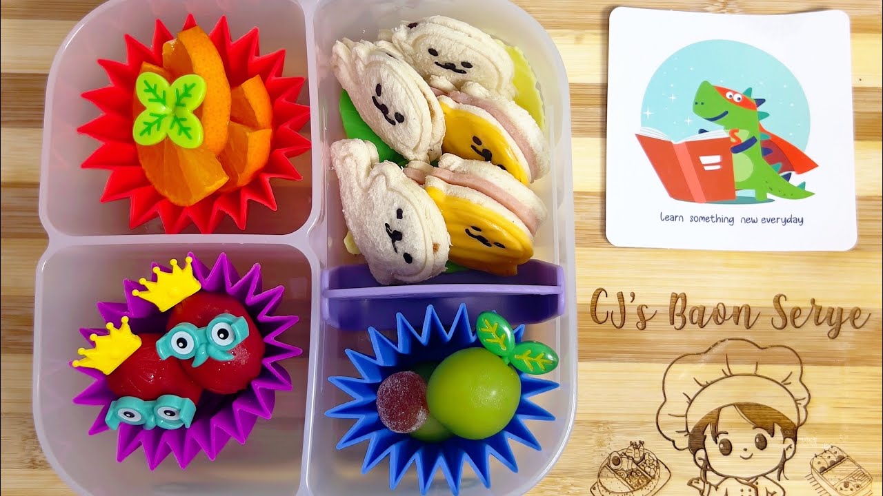 Dolphin Mini Sandwich Bento - YouTube