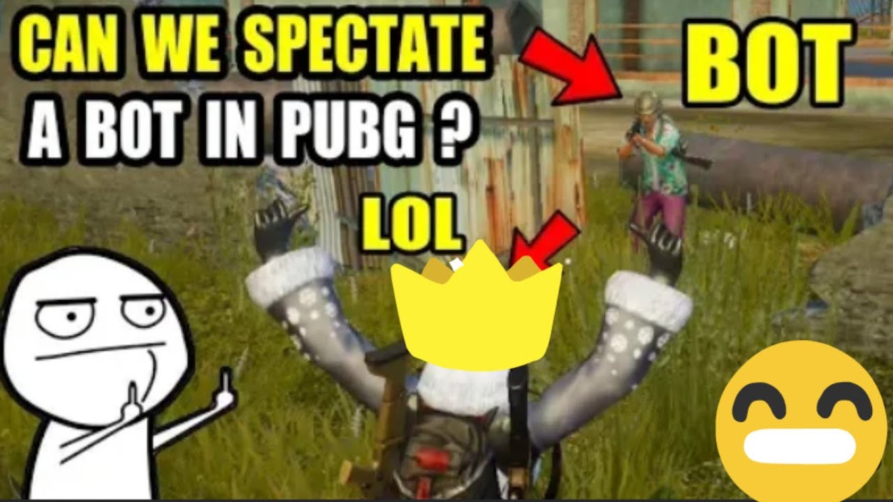 Specting a bot in pubg mobile lite - YouTube