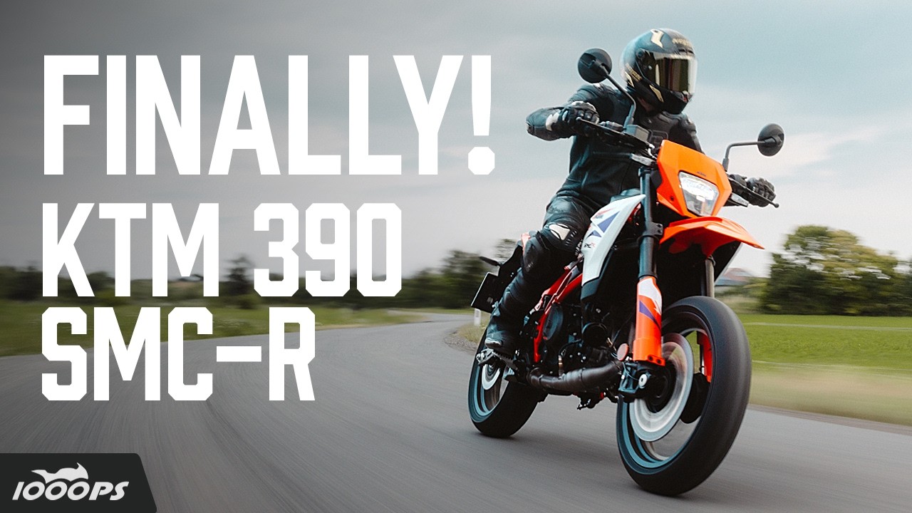 KTM 390 SMC R First Test! Finally a Real Supermoto for Everyone? - YouTube