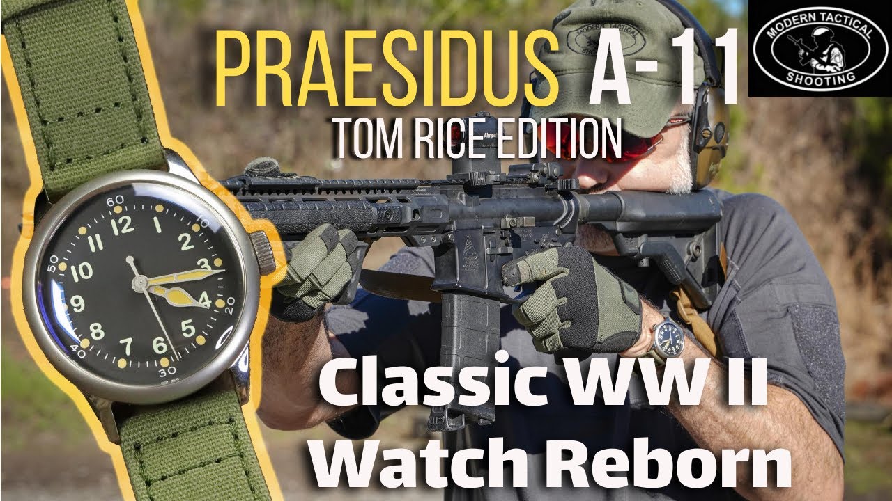 Praesidus A-11 Tom Rice Edition Watch Review - YouTube