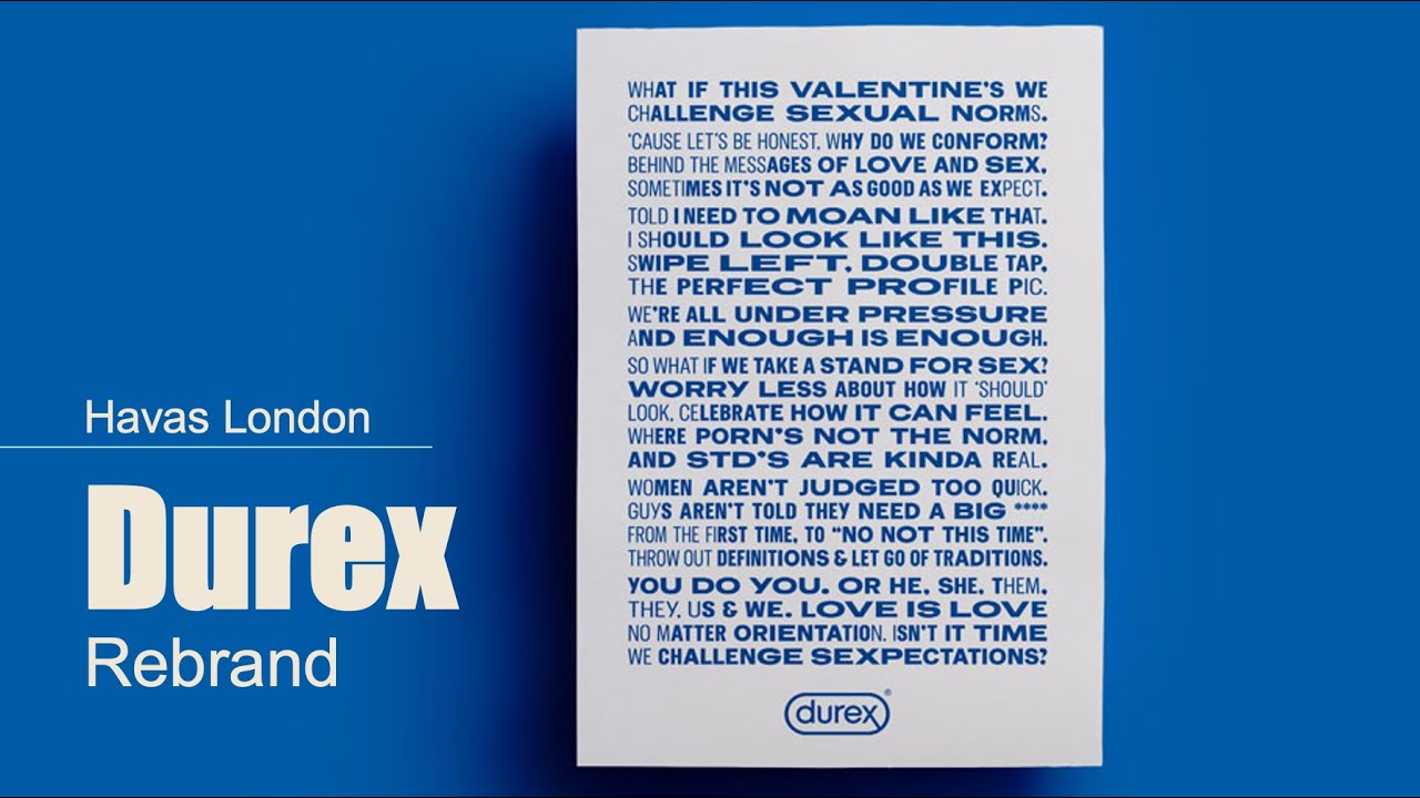 Reckitt - Durex: Rebrand - YouTube