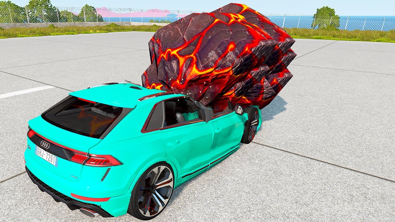 BeamNG Drive 😳 Meteor Fall - YouTube