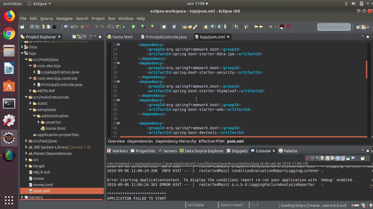Loja Virtual com Spring Boot - Aula 3 (Definição do template) - YouTube