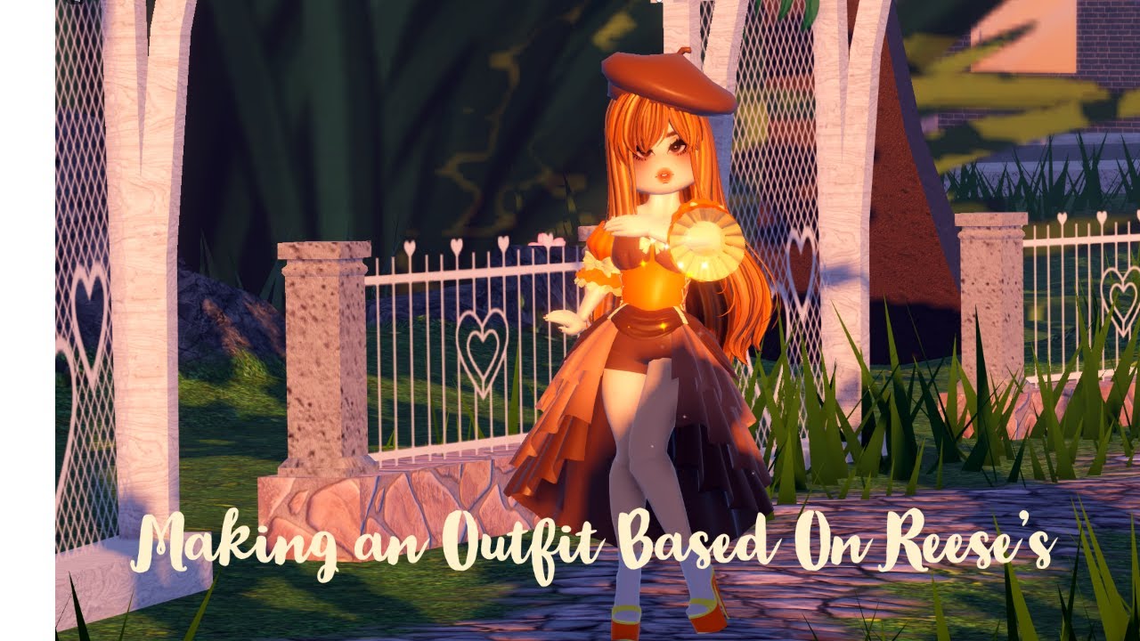 Making An Outfit Based On Reese's | Roblox Royale High - YouTube